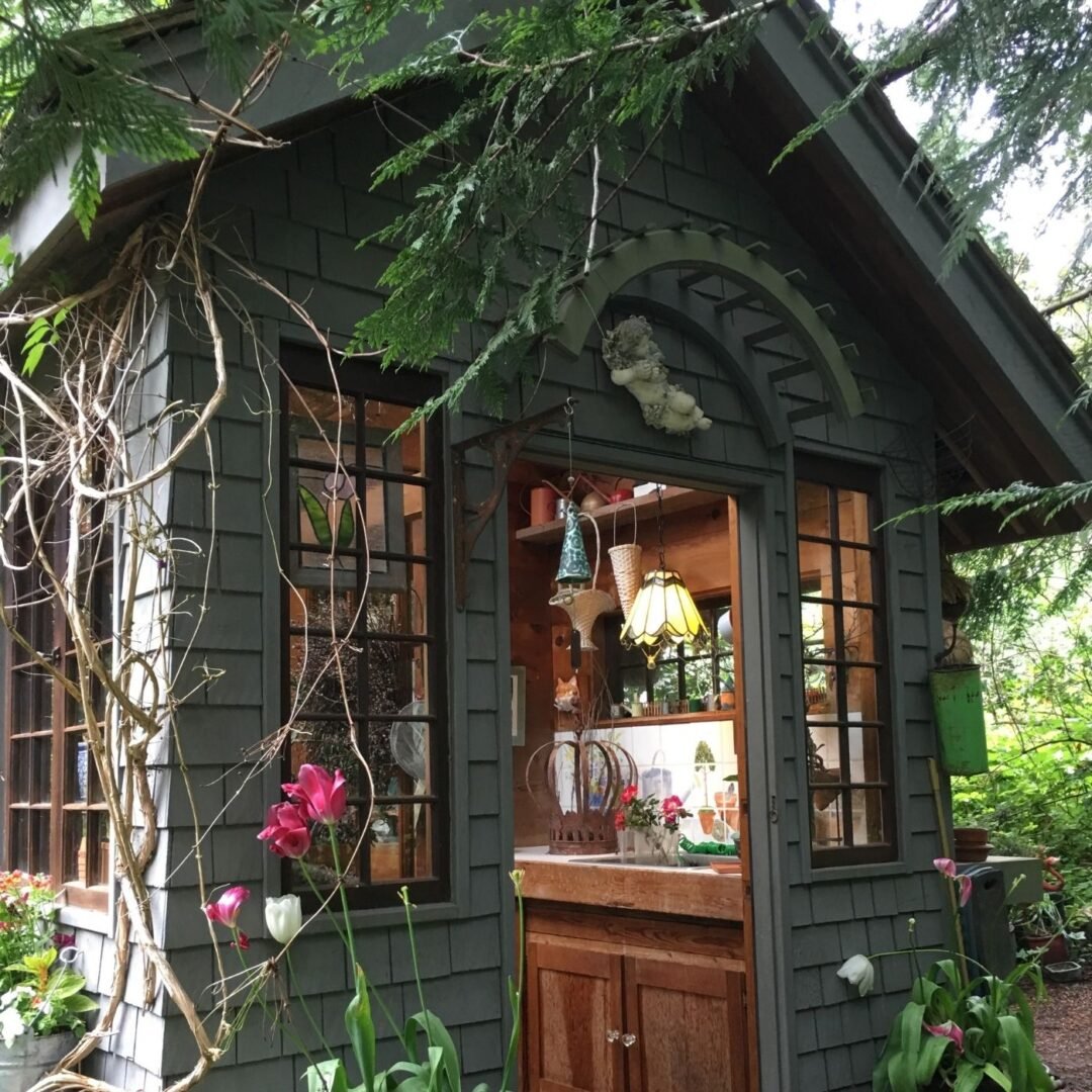 THE BEST Cottage Garden Potting Shed Tour | Montana Happy