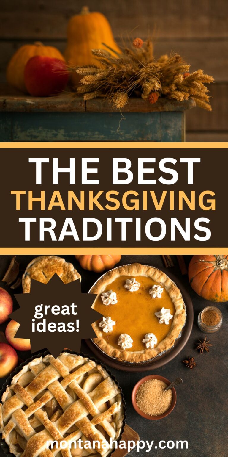 THE BEST Thanksgiving Traditions | Montana Happy