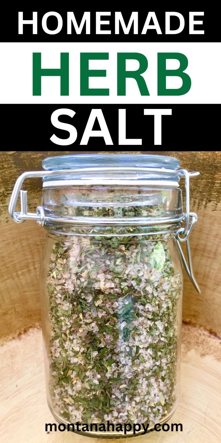 Easy DIY Herb Salt Recipe to Elevate Any Dish | Montana Happy