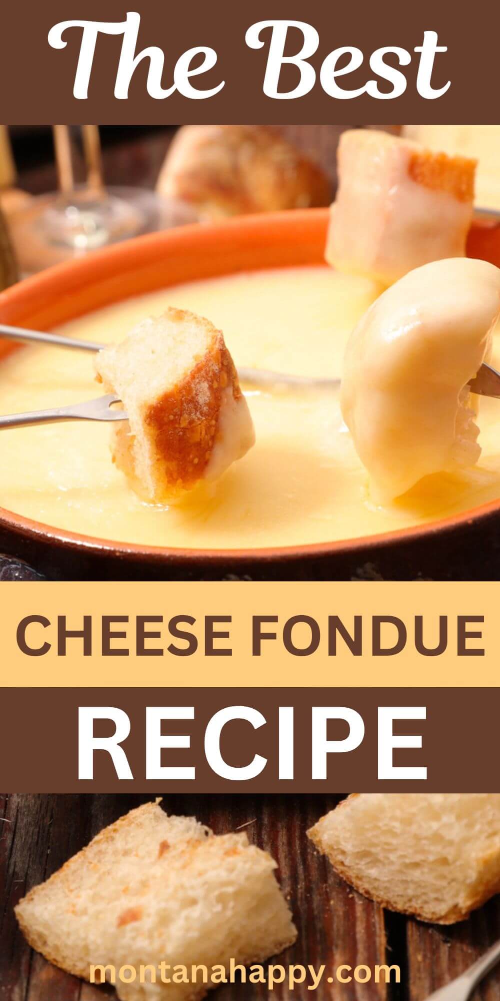 The BEST Cheese Fondue Recipe!! | Montana Happy