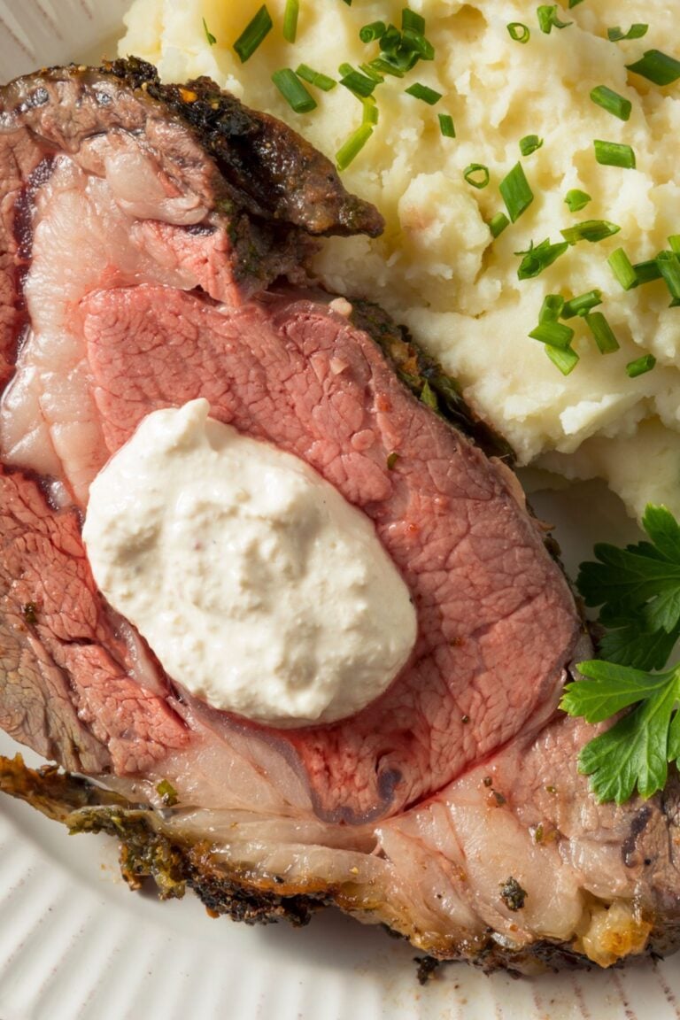 BEST Creamy Horseradish Sauce for Prime Rib | Montana Happy