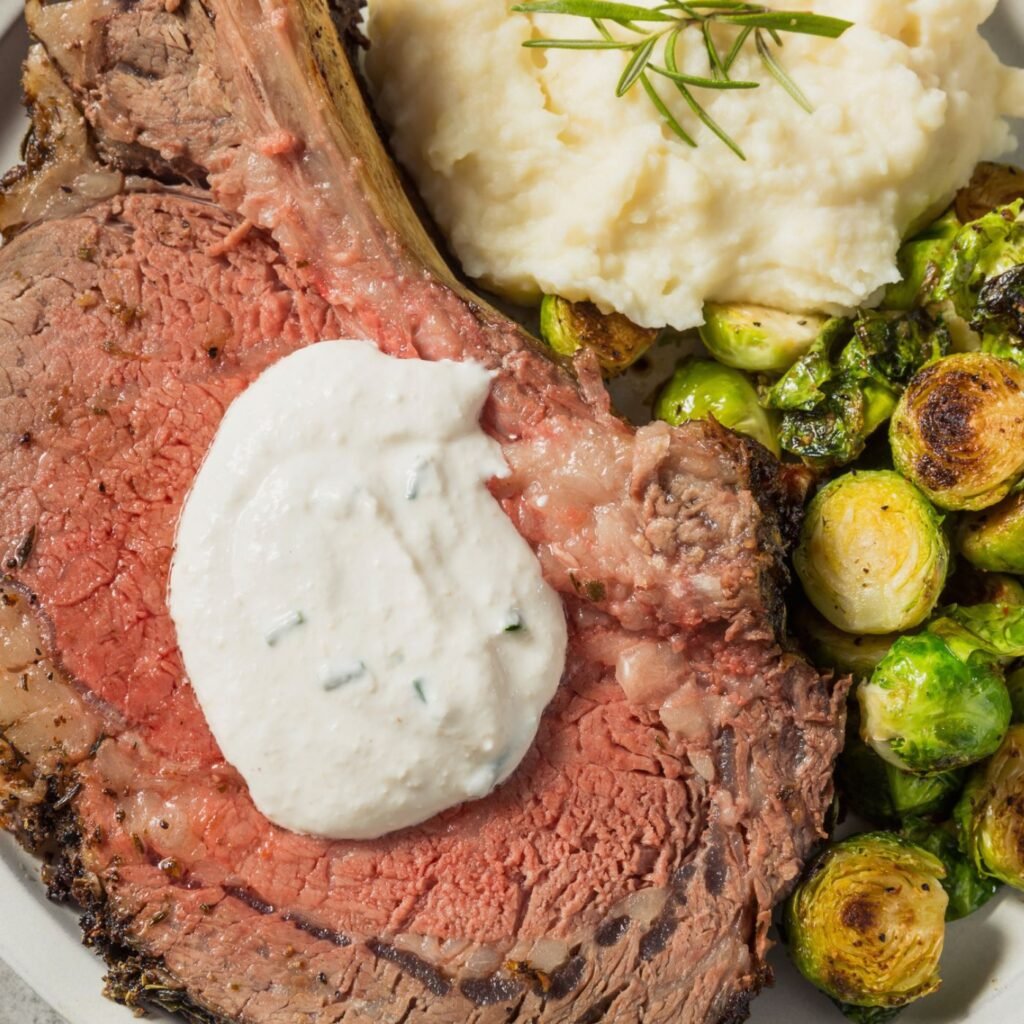 BEST Creamy Horseradish Sauce for Prime Rib | Montana Happy