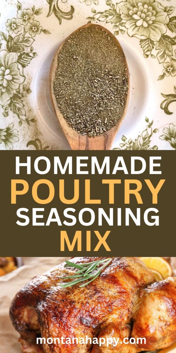 The BEST Homemade Poultry Seasoning Mix Recipe | Montana Happy