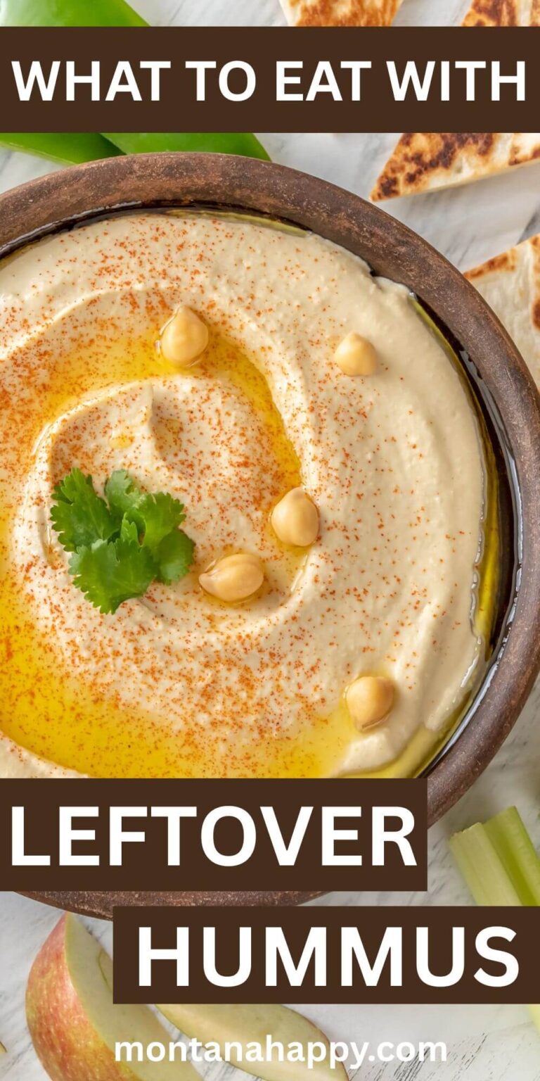 What to Eat with Hummus - LOTS of Ideas!! | Montana Happy