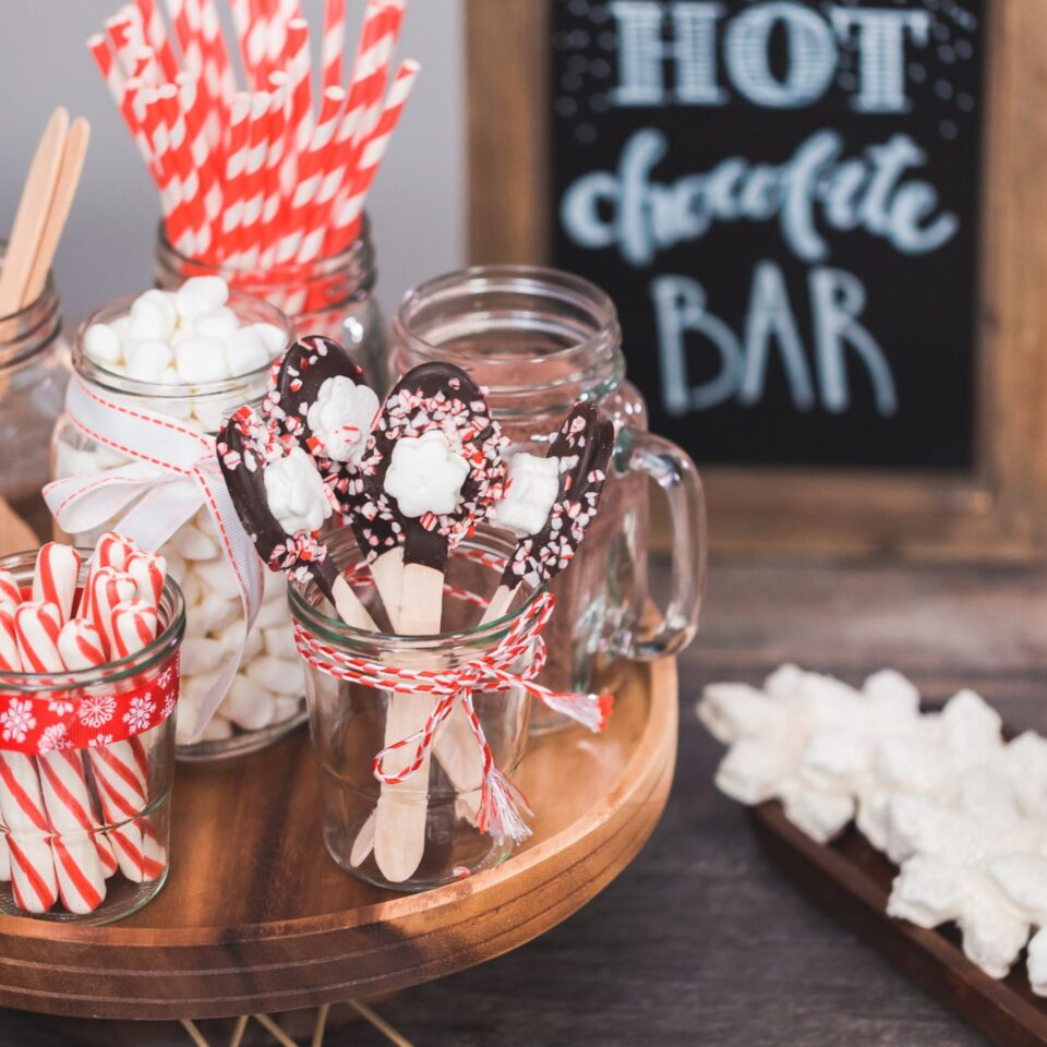 How to Set up a Hot Chocolate Bar | Montana Happy