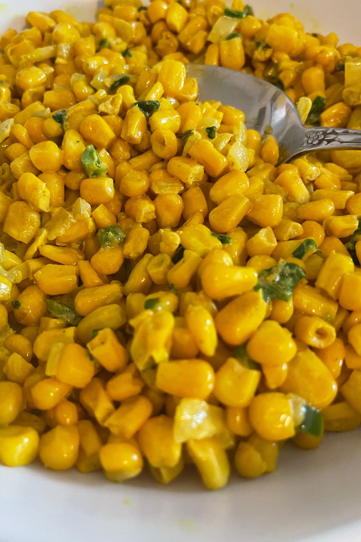 The BEST Curried Creamed Corn Recipe | Montana Happy