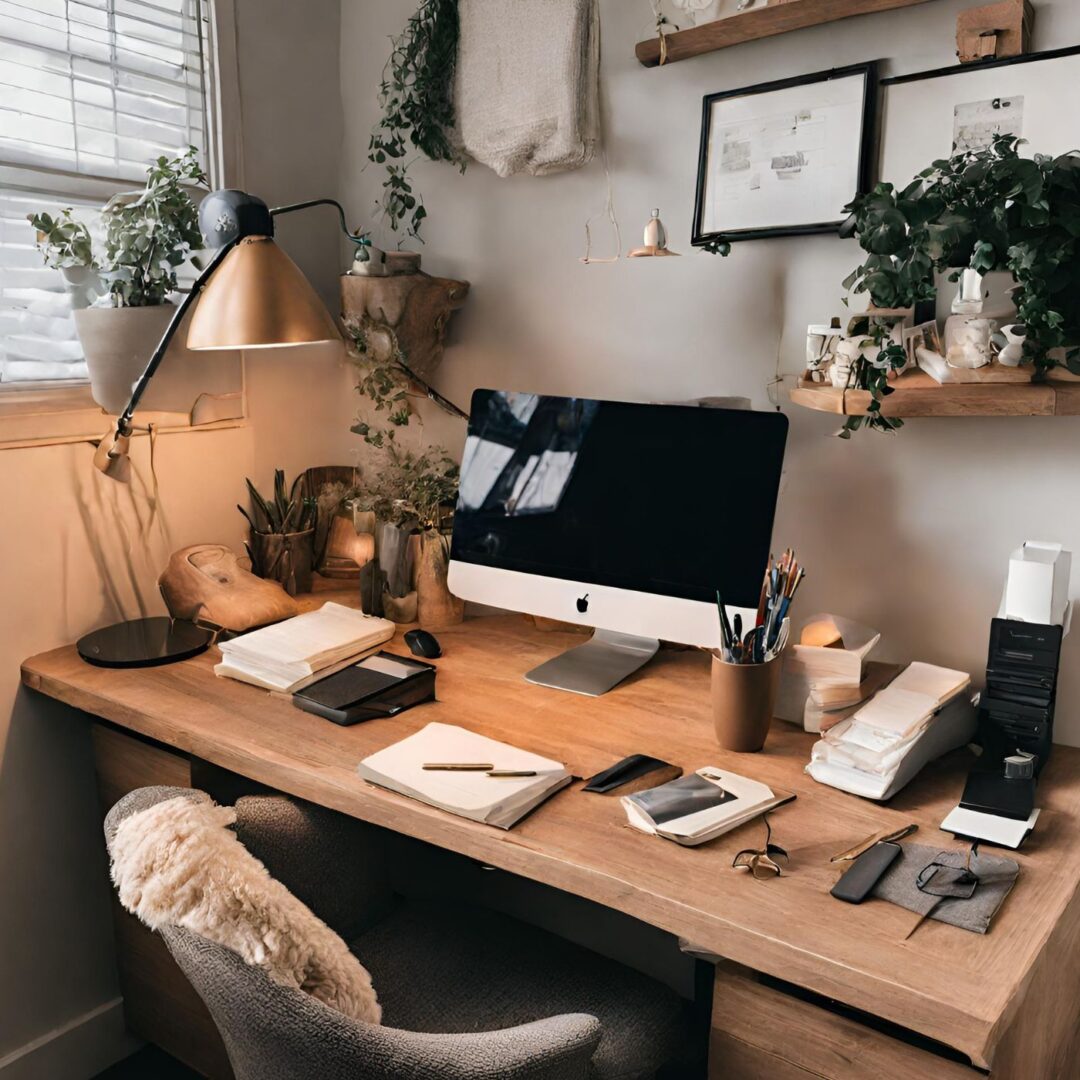 How to Hygge at Work - Cozy Office Ideas | Montana Happy