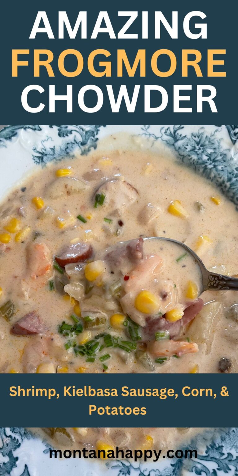 The BEST Frogmore Chowder Recipe | Montana Happy