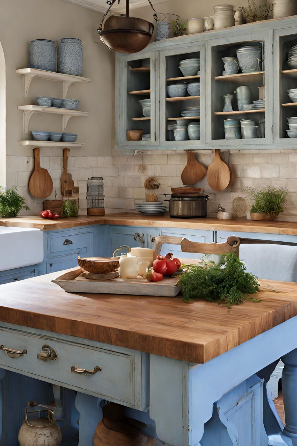 20 French Country Kitchen Ideas for Enchanting Spaces | Montana Happy