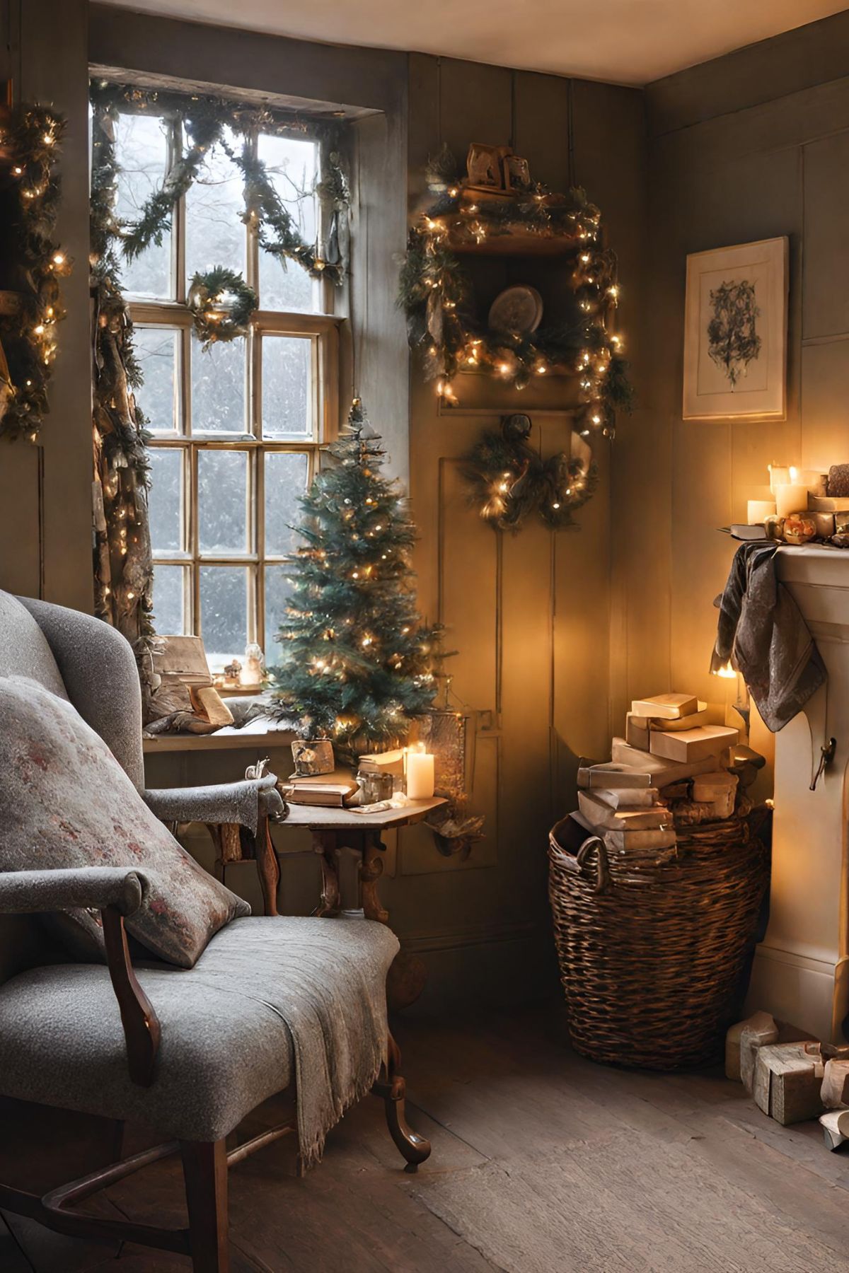 21 English Cottage Christmas Decor Ideas | Montana Happy