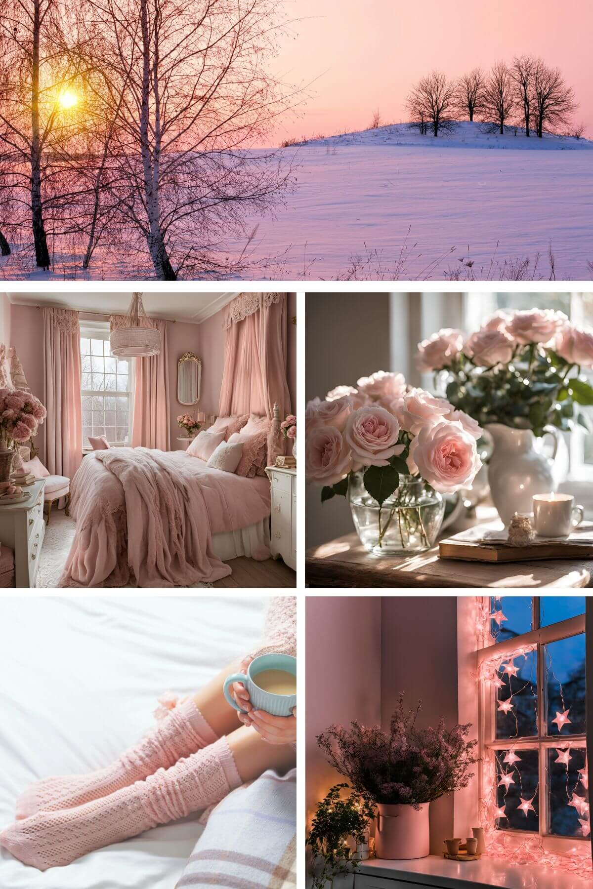 A Pink Winter: Ideas for a Brighter Season | Montana Happy