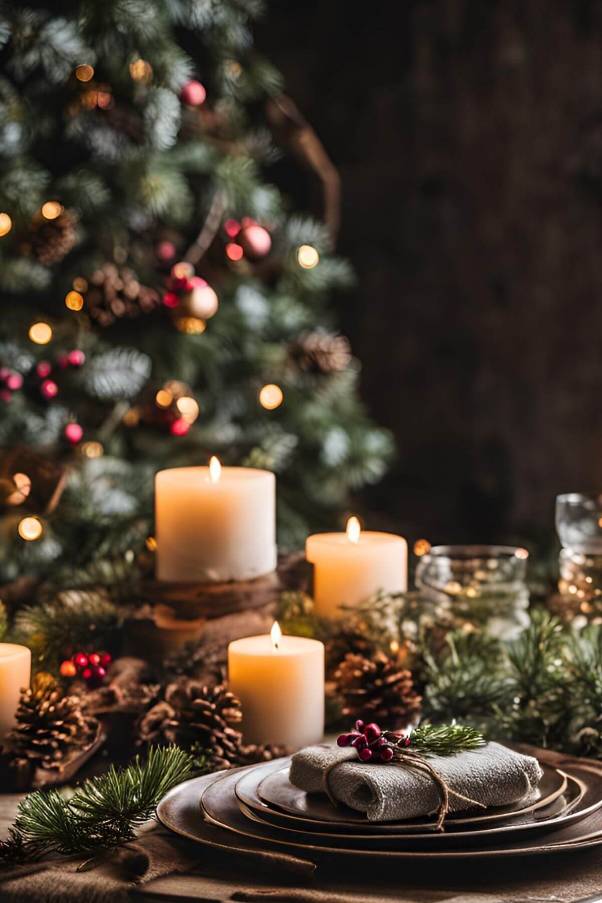 Creative Christmas Table Decorations You'll Love! | Montana Happy