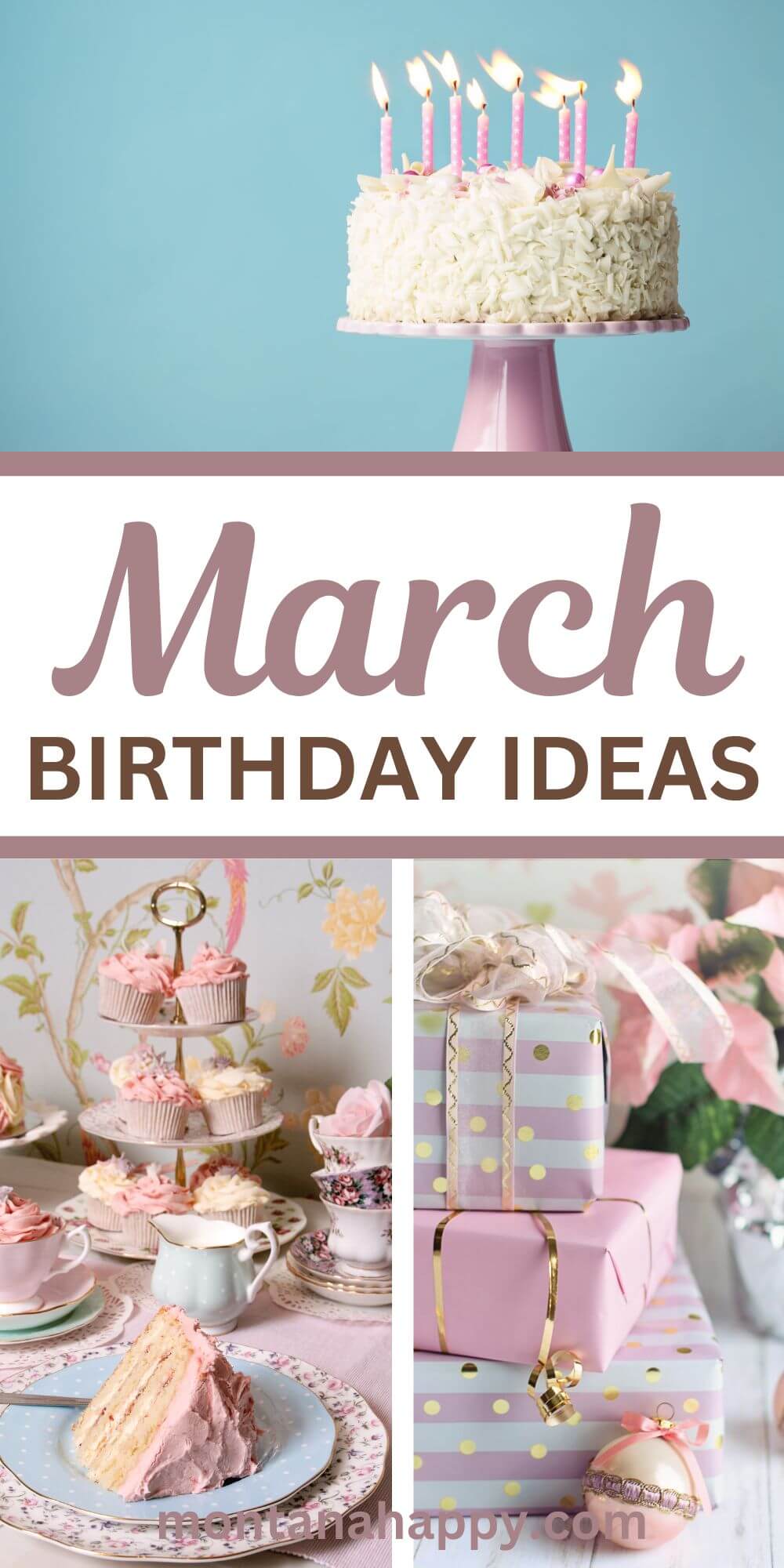 BEST March Birthday Ideas for Women | Montana Happy