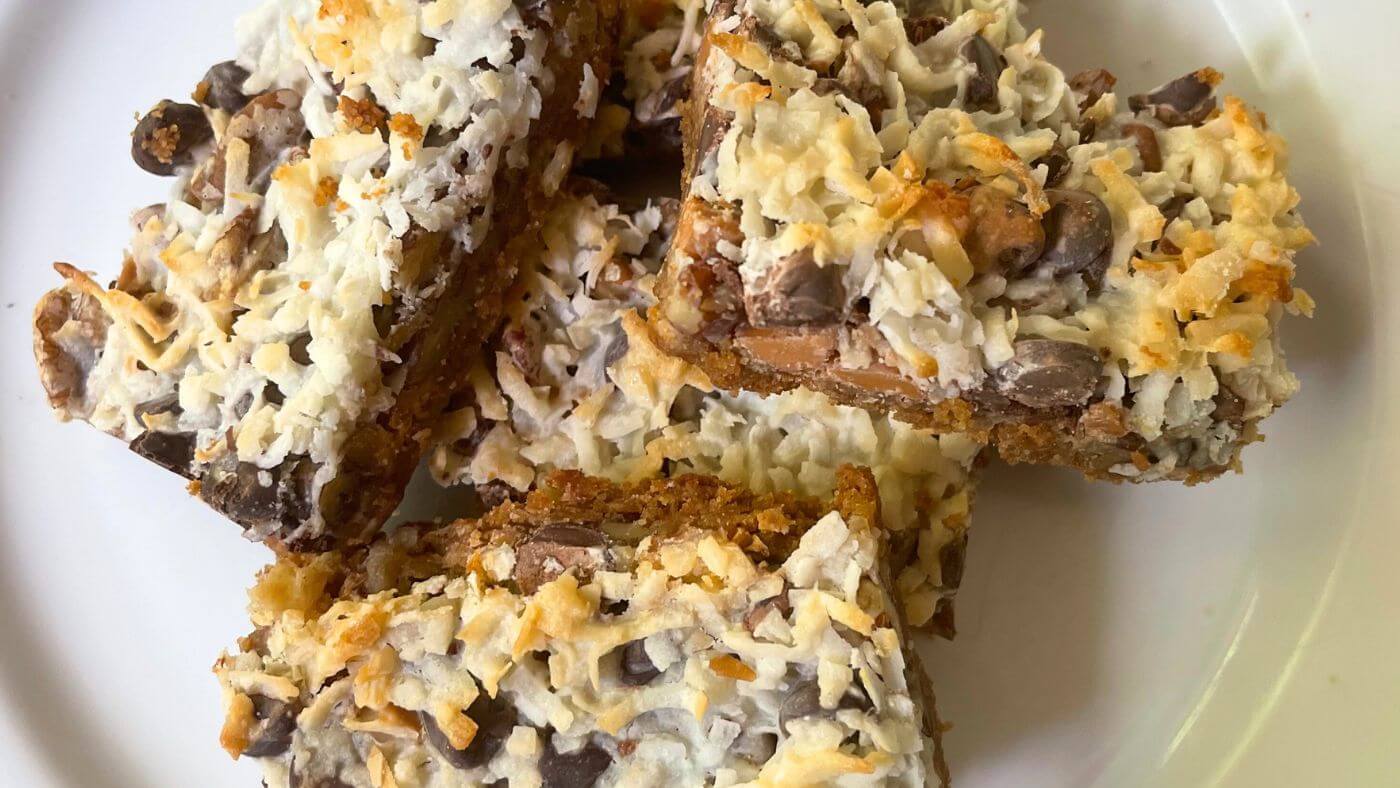 Amazing Vintage 7 Layer Bars Recipe | Montana Happy