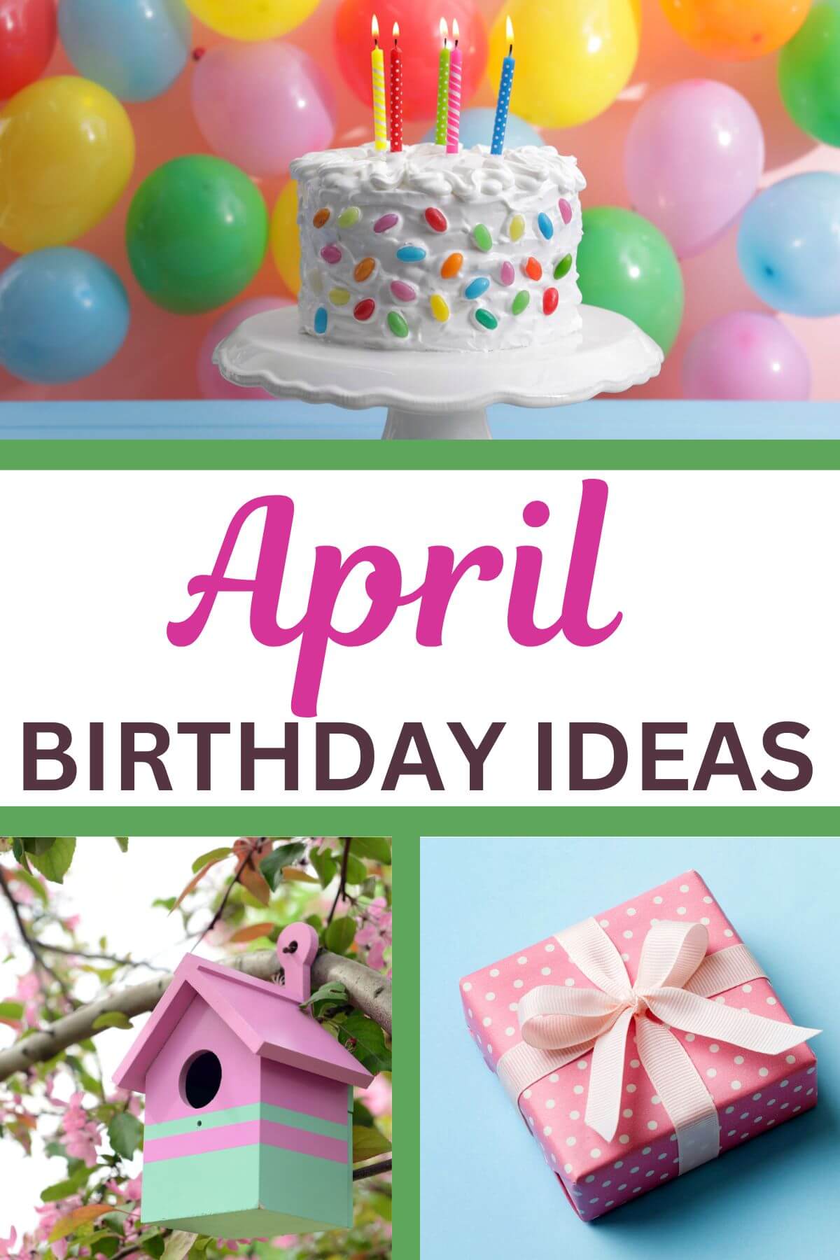 Creative April Birthday Ideas for Women | Montana Happy