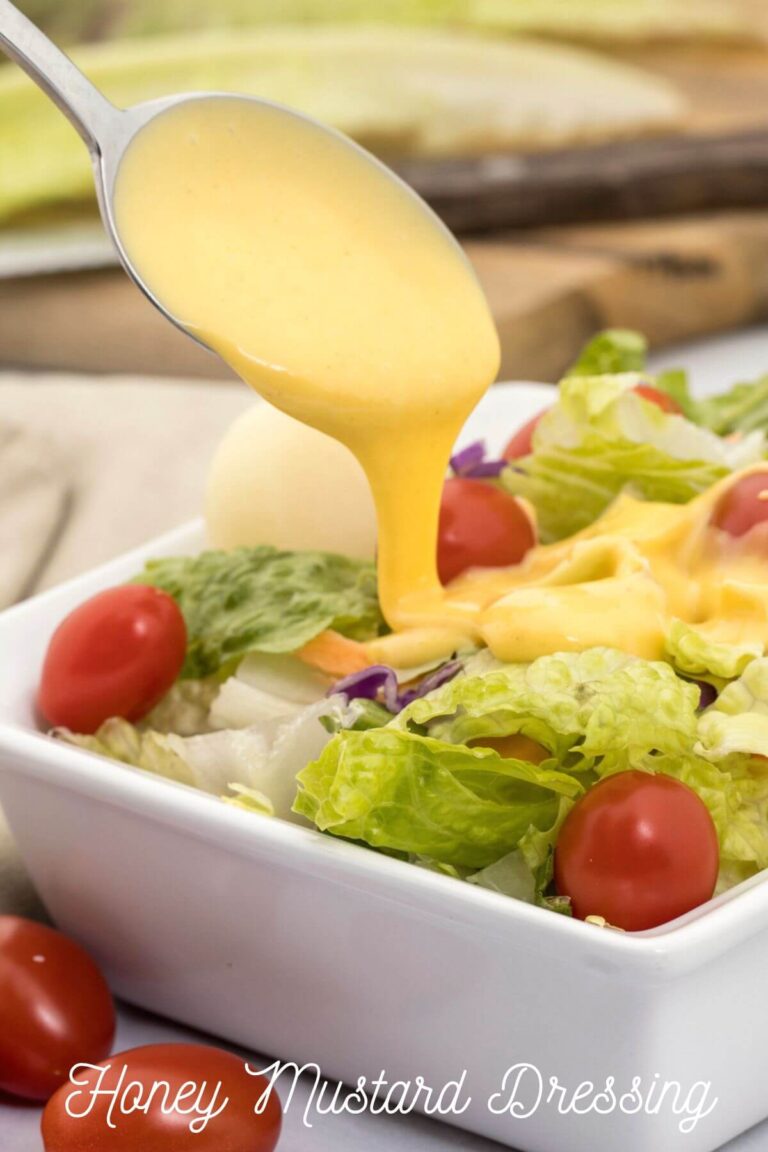 Easy Honey Mustard Dressing Recipe | Montana Happy