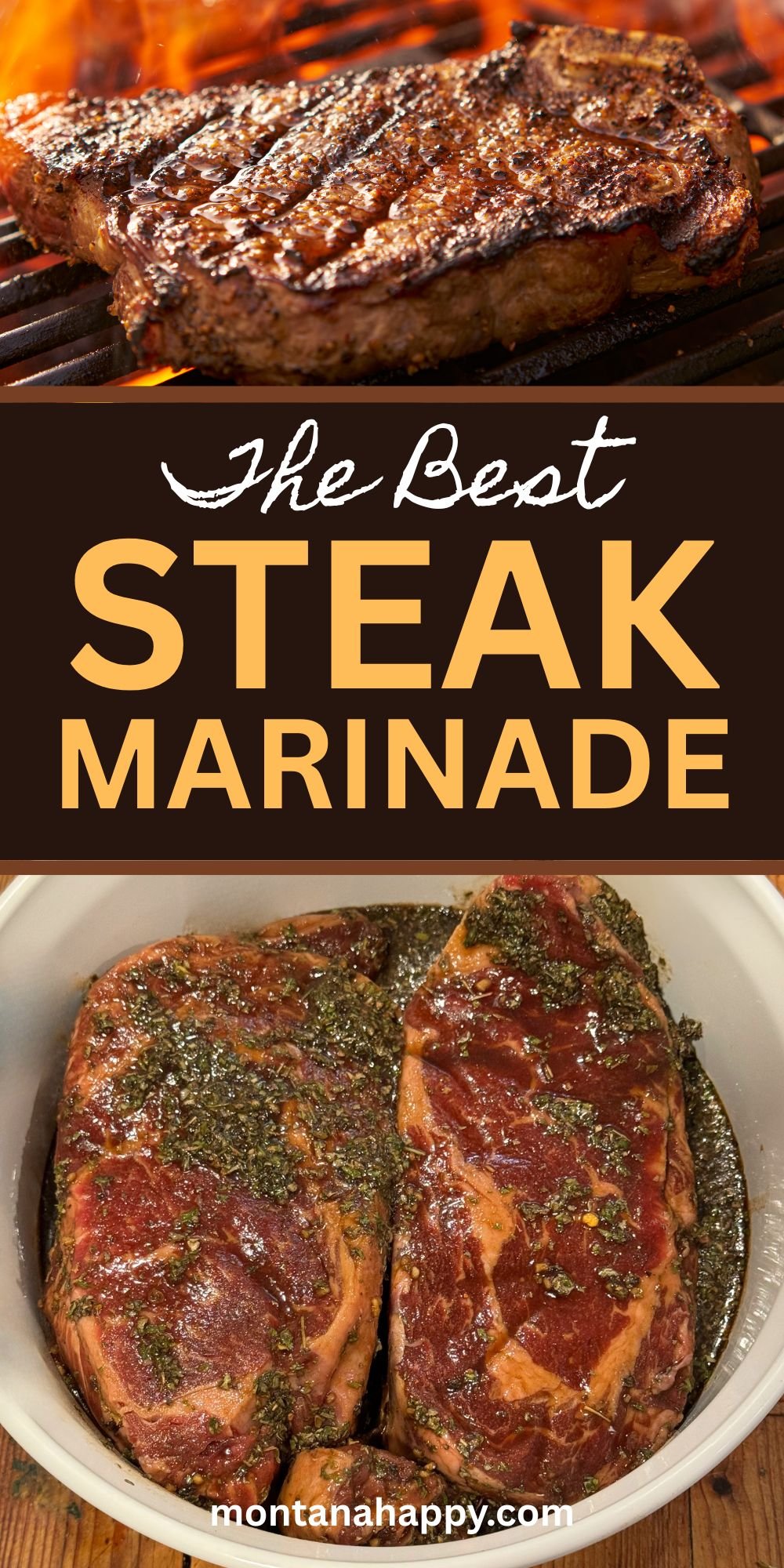 Best Steak Marinade Recipe | Montana Happy