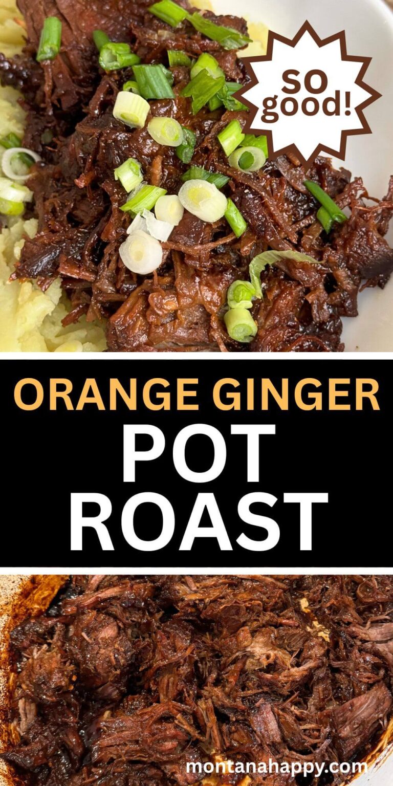The Most Delicious Orange Ginger Pot Roast | Montana Happy
